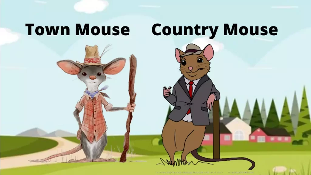 The Town Mouse And The Country Mouse