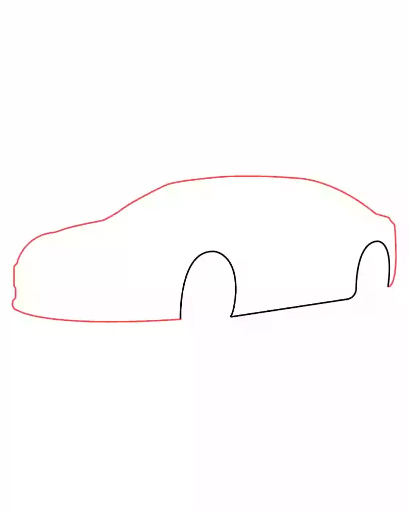 How To Draw A Tesla In Simple Steps For Beginners