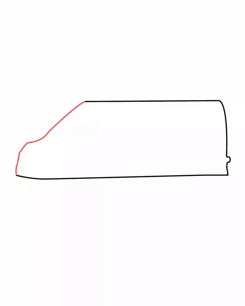 How To Draw Van In Simple And Easy Steps