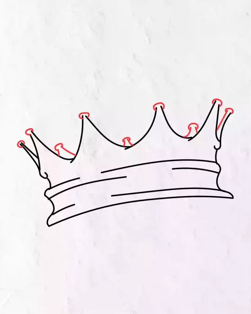 How To Draw Crown In Simple And Easy Steps Guide