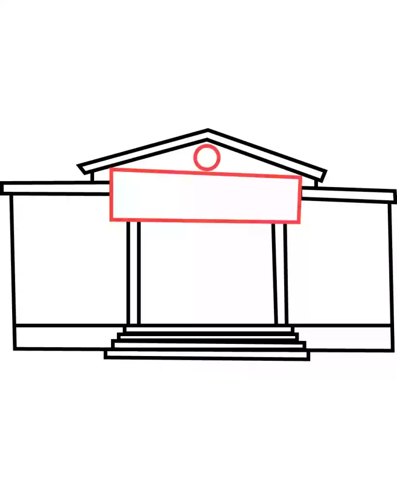 How To Draw School In Simple And Easy Steps For Kids