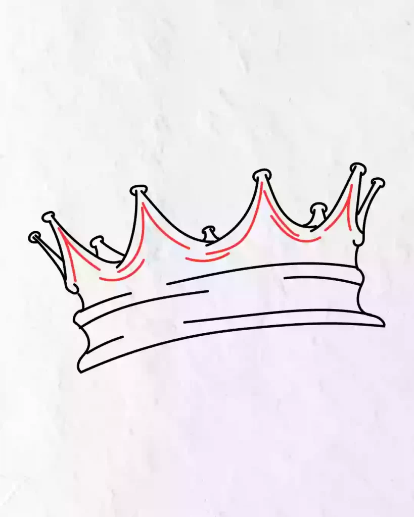 How To Draw Crown In Simple And Easy Steps Guide