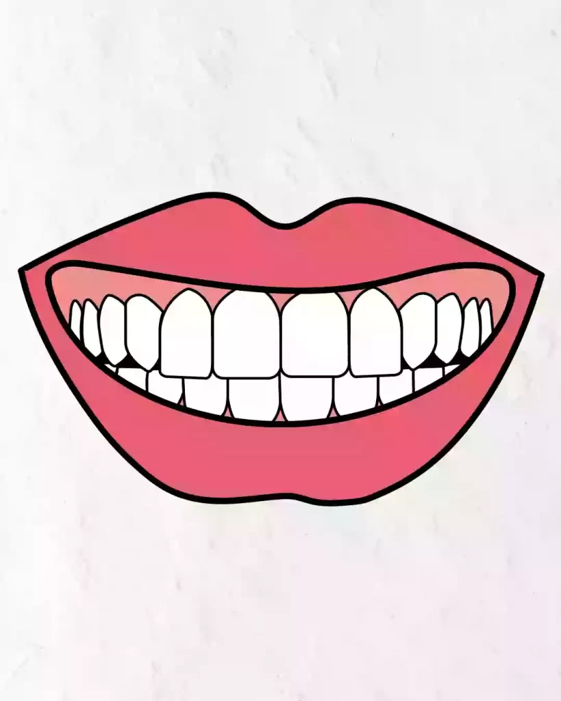 How To Draw Teeth In Simple And Easy Steps For Kids