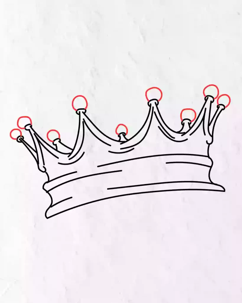 How To Draw Crown In Simple And Easy Steps Guide