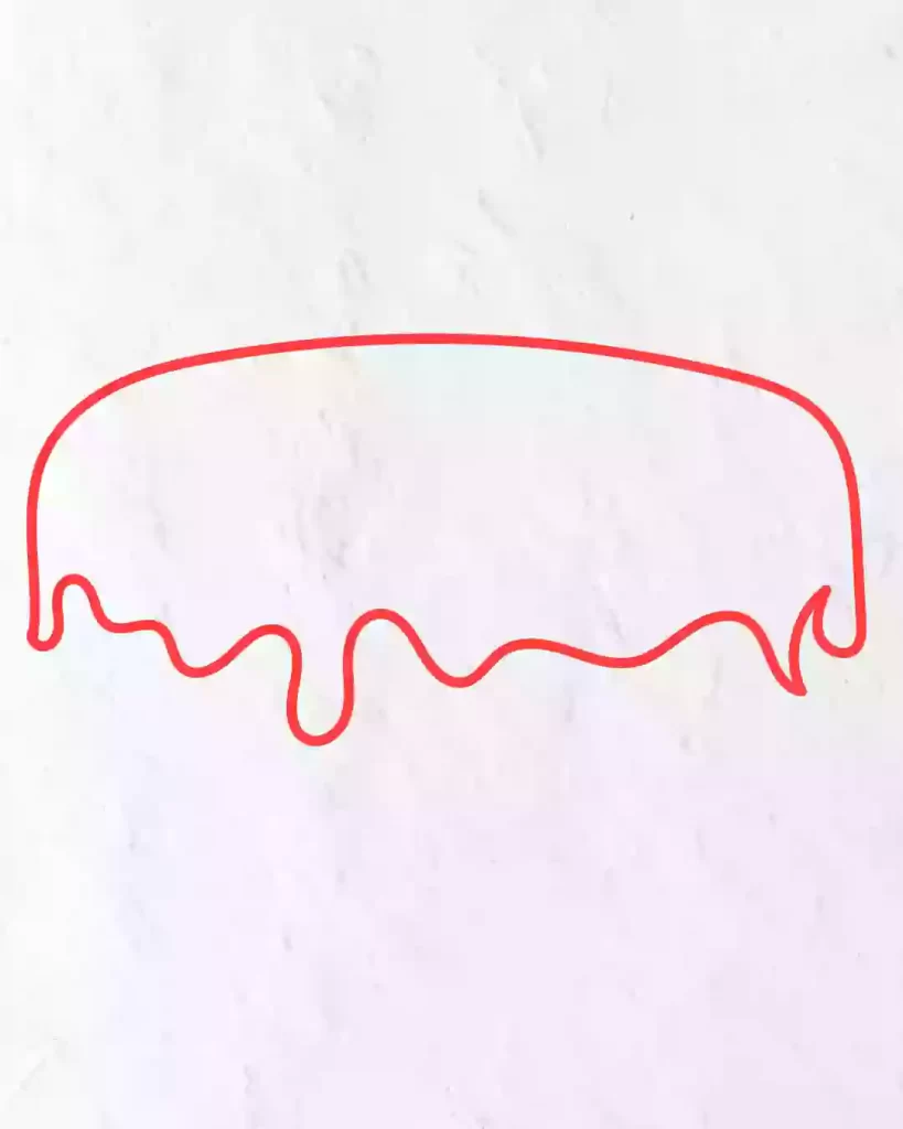 How To Draw Cake In Simple And Easy Step By Steps