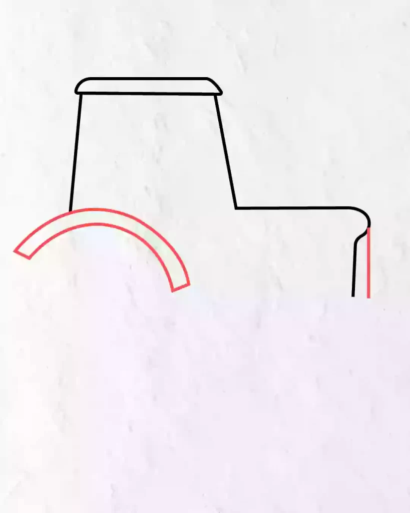How To Draw Tractor In Simple And Easy Step By Steps