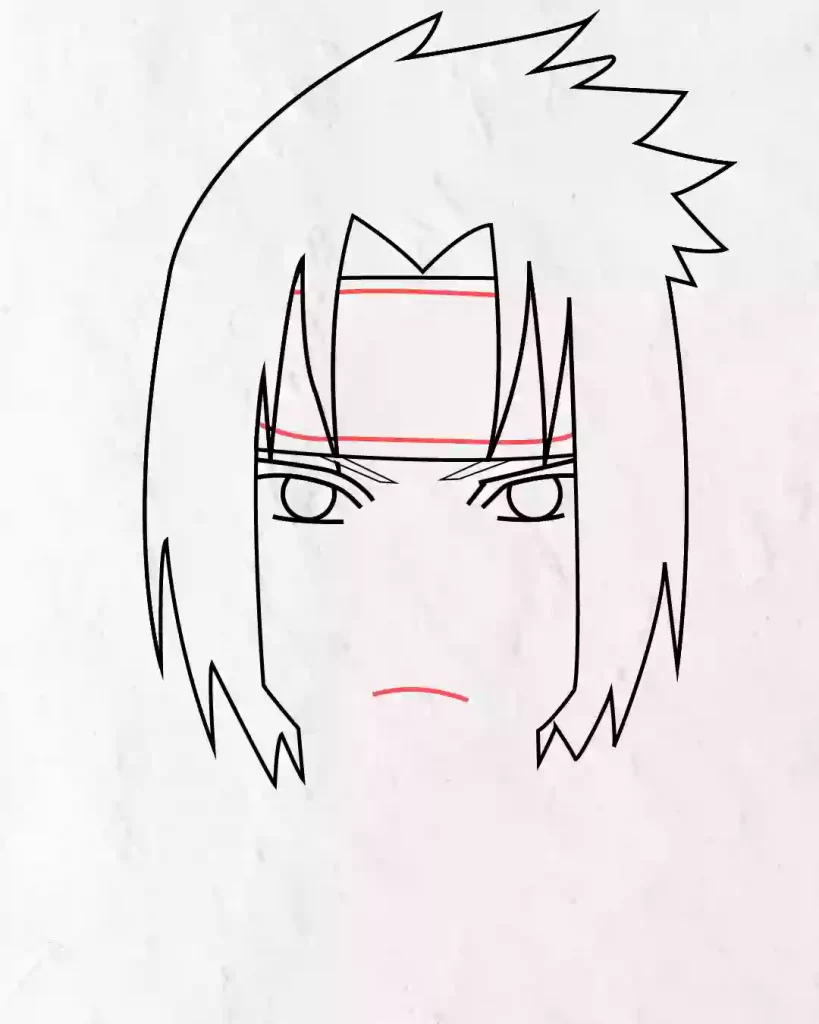 How To Draw Sasuke In Simple And Easy Step By Step Guide