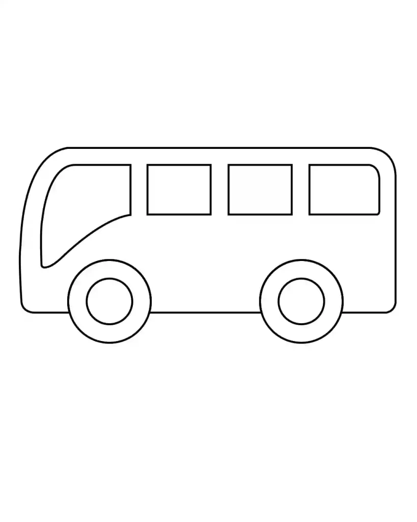 Simple Bus Drawing