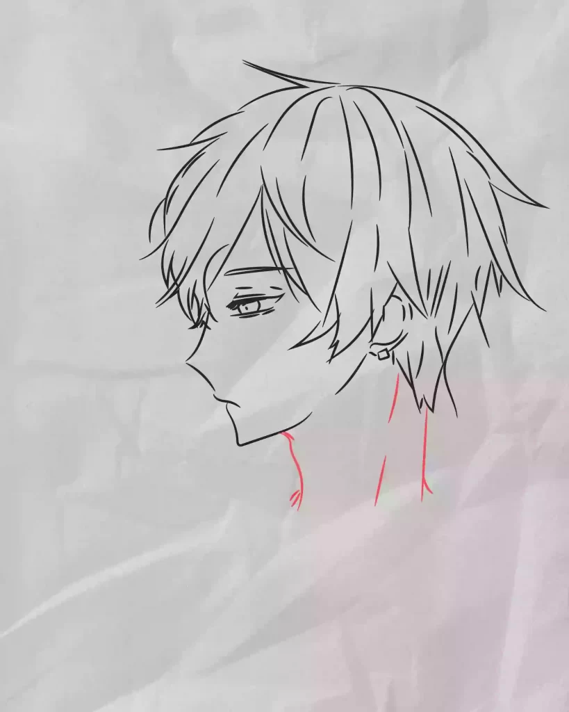 Learn How To Draw Side Profile Anime - Step By Step | Storiespub